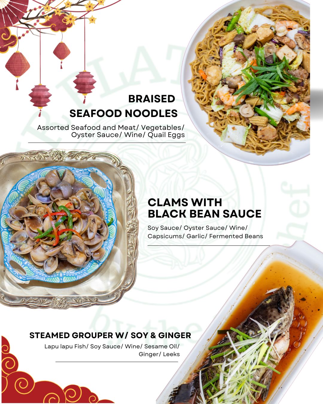 CHINESE NEW YEAR MENU – Our Plates