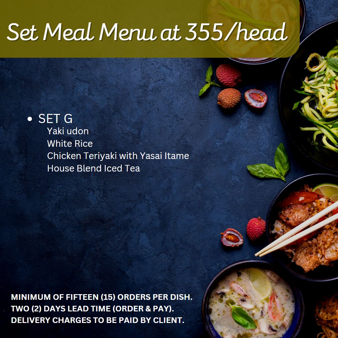 PACKED MEALS – Our Plates