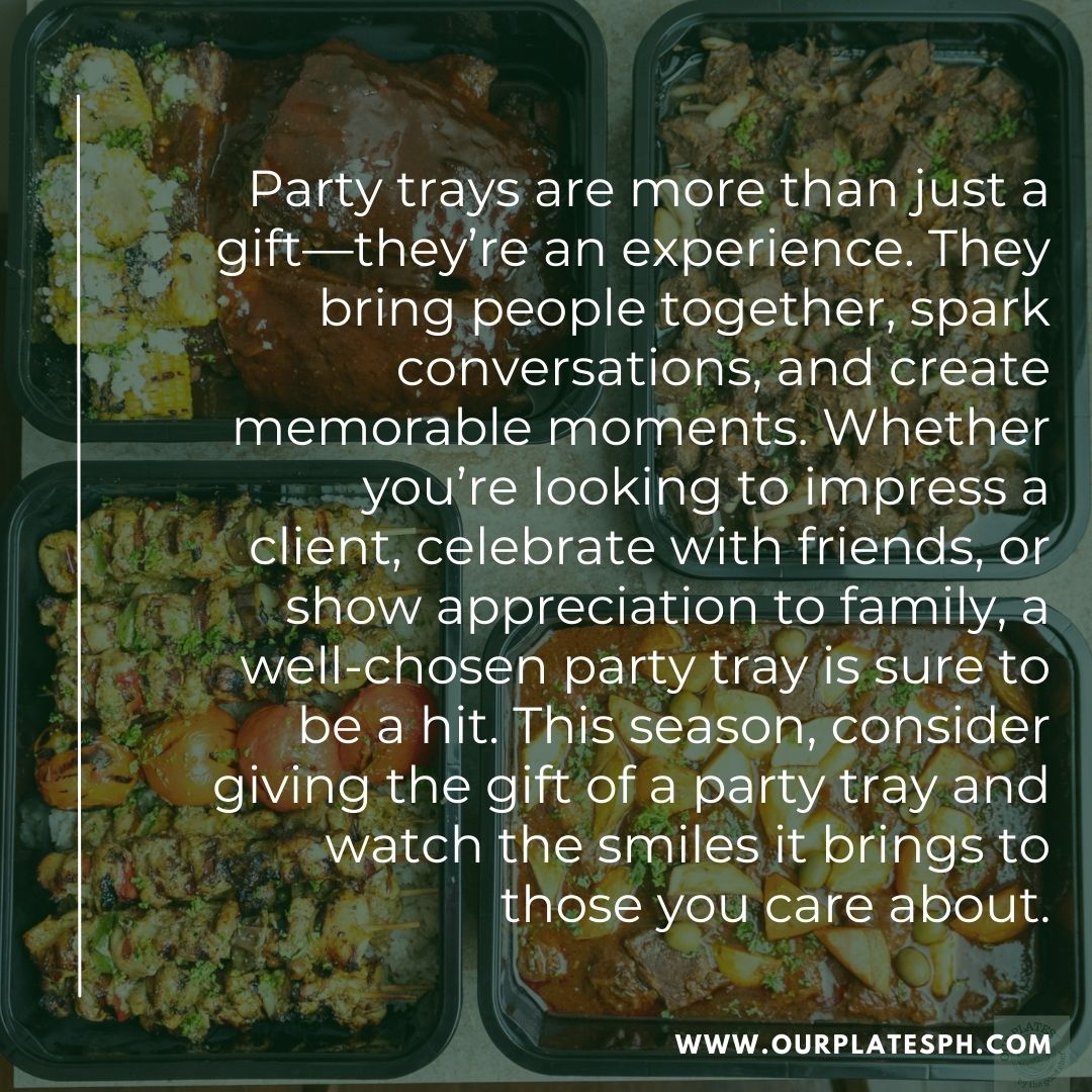 The Perfect Gift: Party Trays for Family, Friends, and Colleagues – Our ...